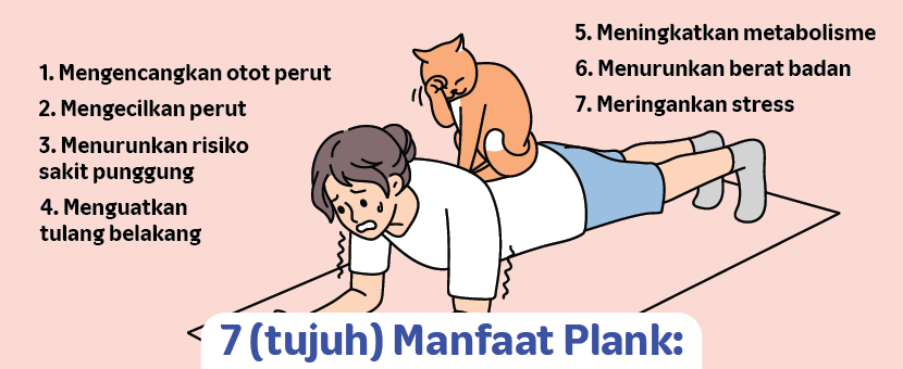7 Manfaat Plank, Termasuk Mengecilkan Perut! | Telkomsel